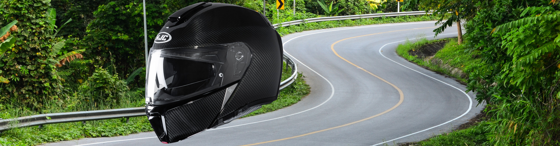 HJC RPHA 90S Carbon Modular Helmet - McLeod Connect